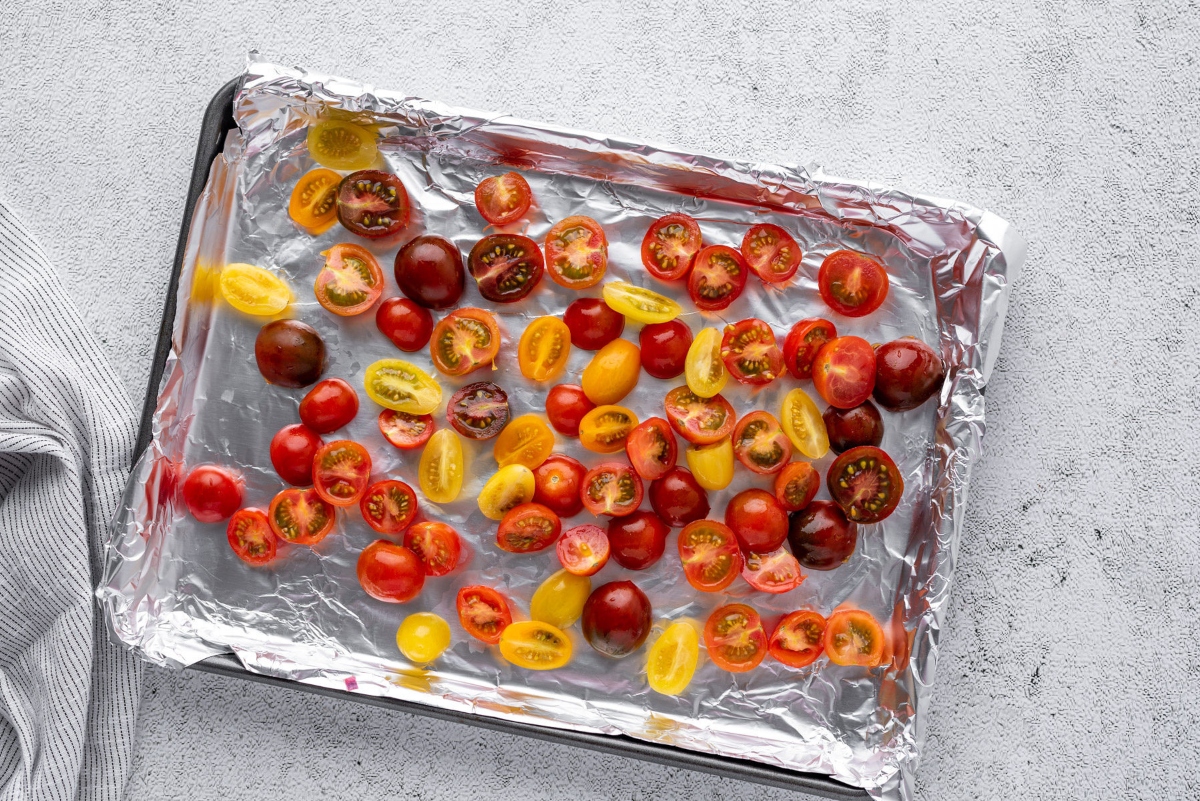 Parmesan Baked Tomato Bites Appetizer Recipe