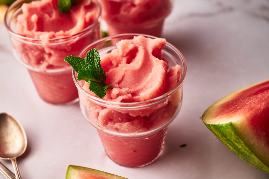 2-Ingredient Watermelon Nice Cream
